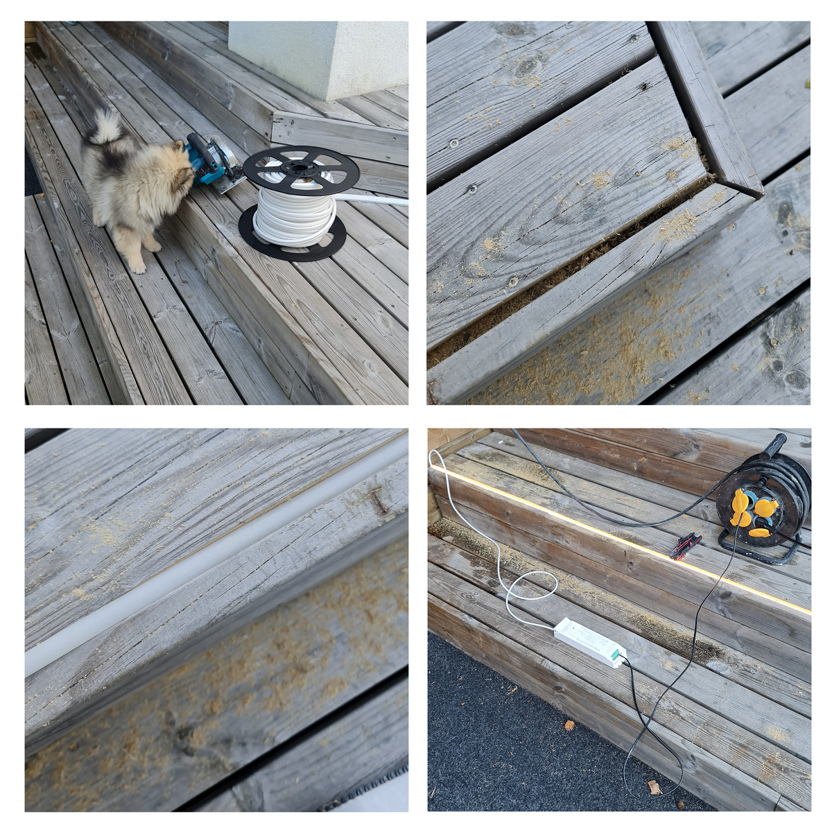 Led nauha terassille, NEON nauhan asennus - LedStore